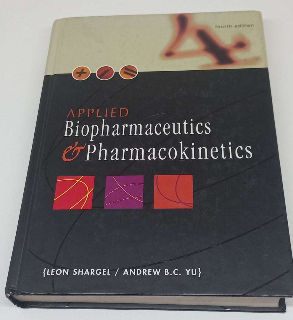 Applied Biopharmaceutics & Pharmacokinetics 4th Edition by Leon Sharge ...